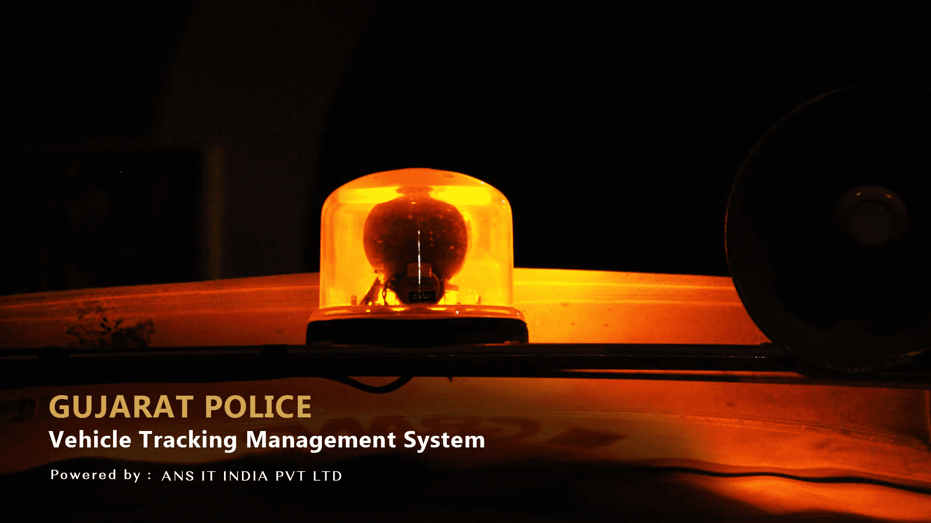 Gujarat Police vehicle tracking system by ANS IT India