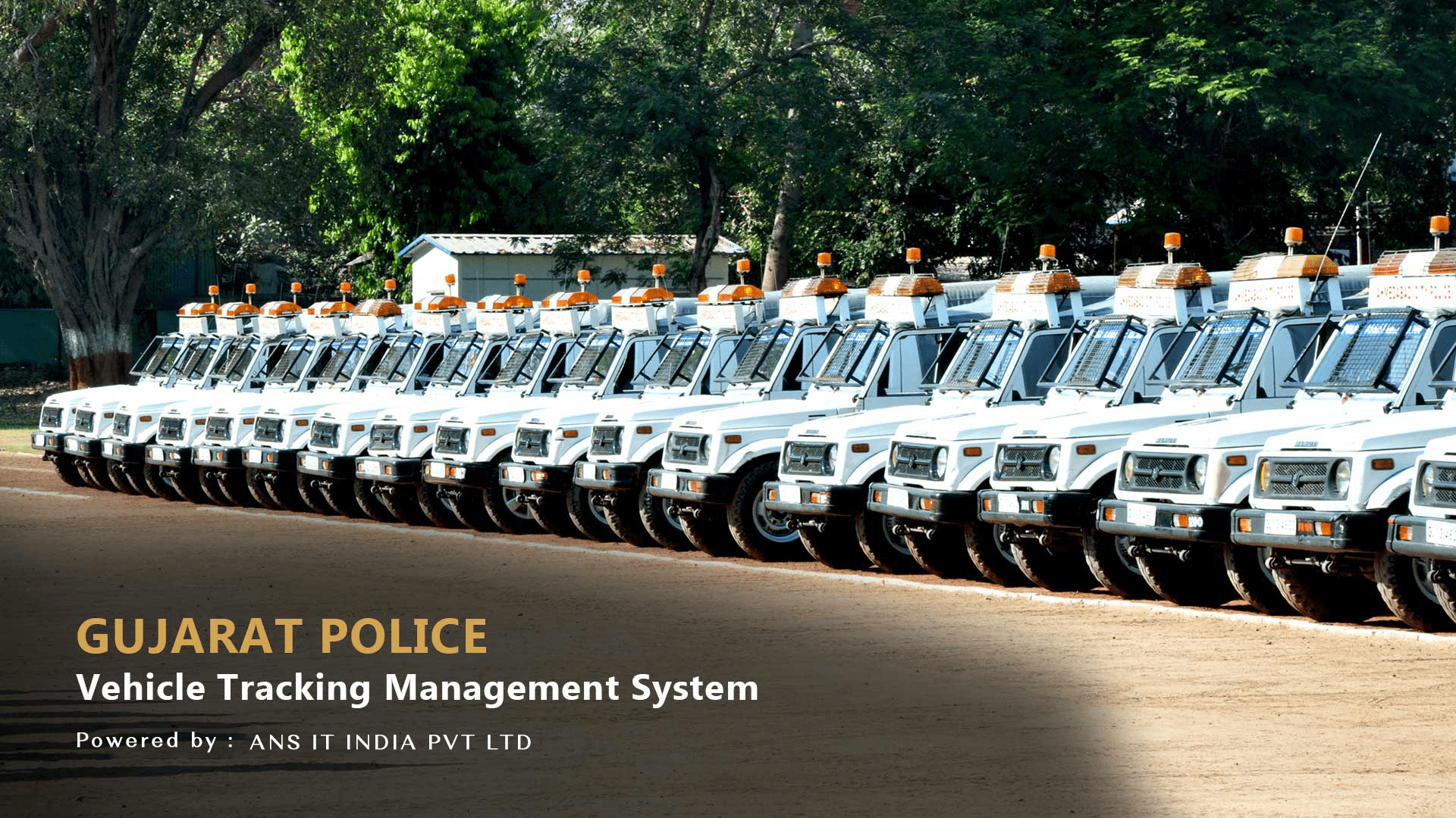 Gujarat Police vehicle tracking system by ANS IT India