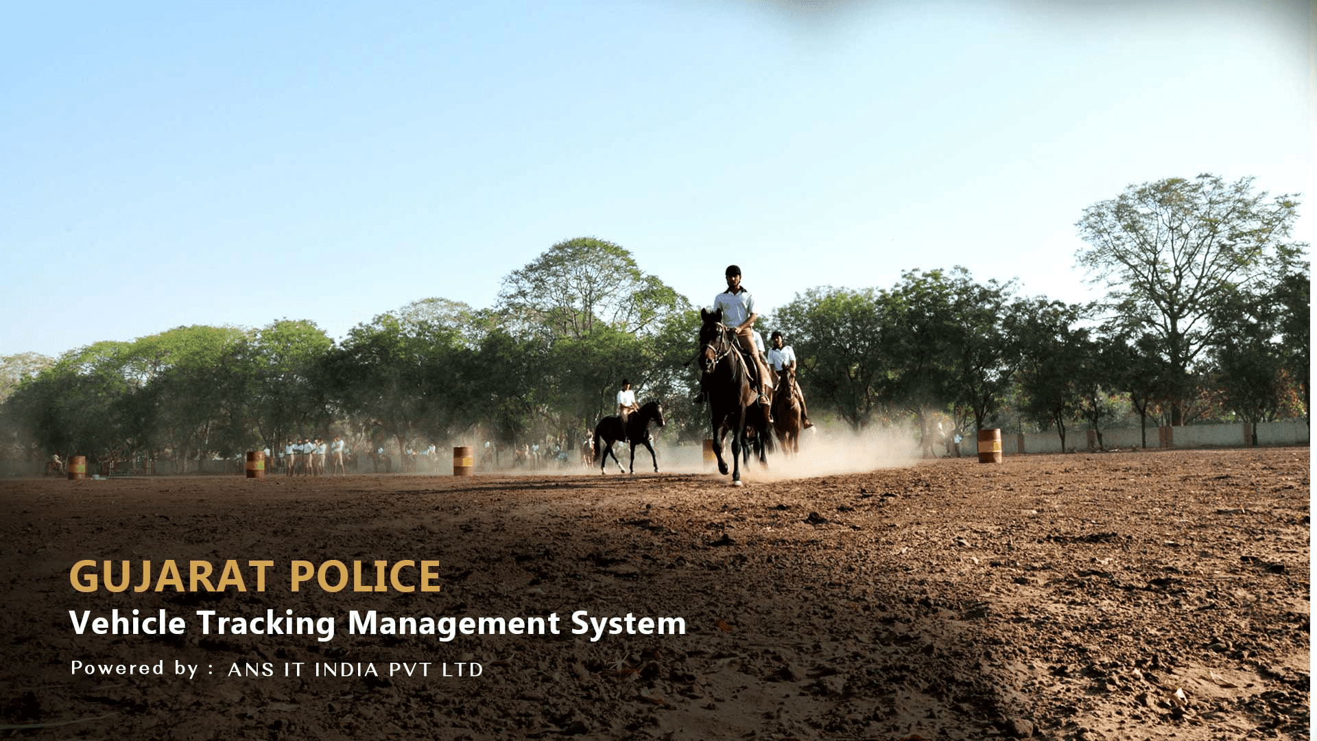 Gujarat Police vehicle tracking system by ANS IT India